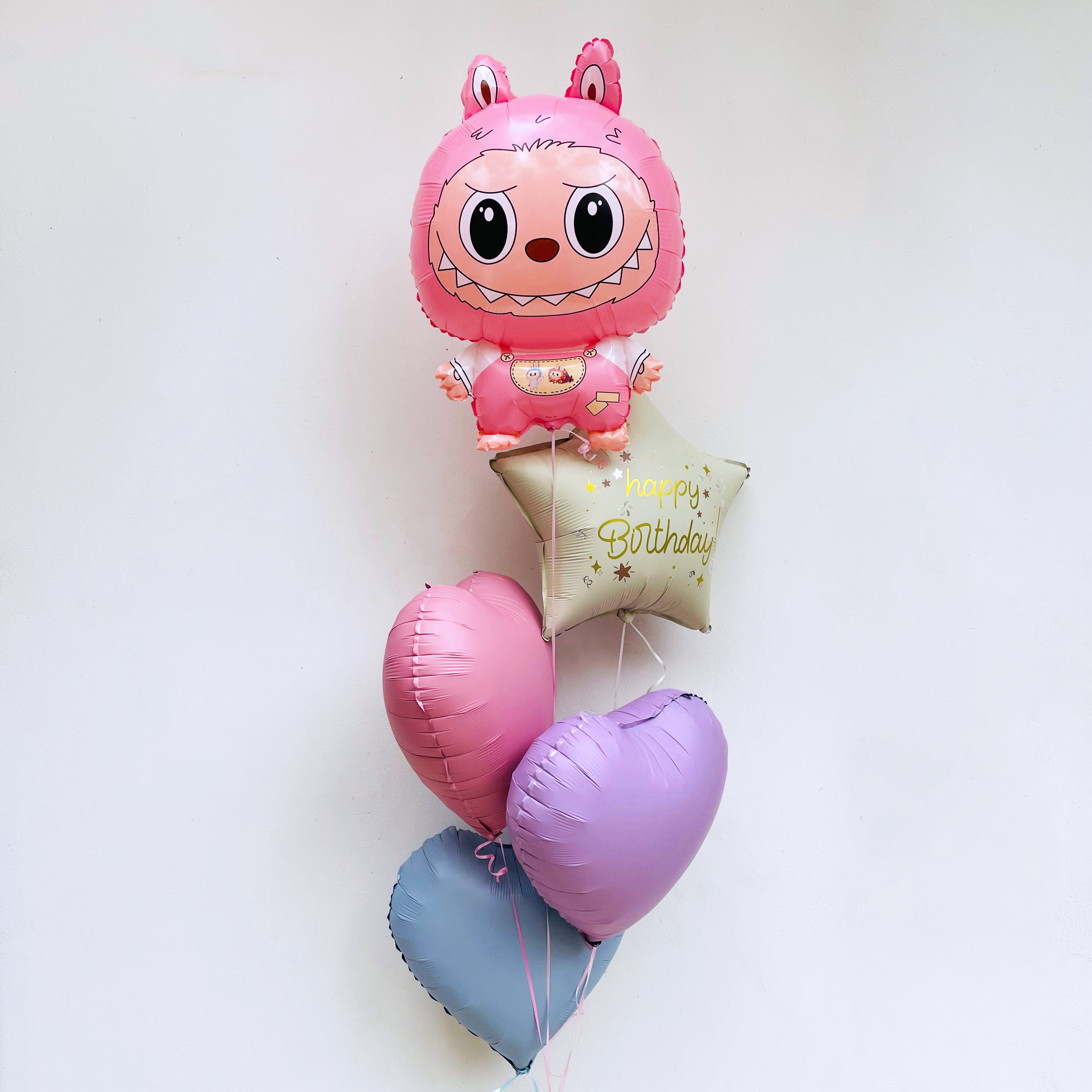 Bouquet Especial Labubu Rosa – Central Party